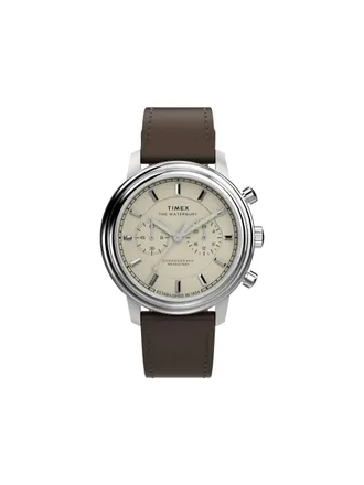 Timex montre Waterburry 41 mm - Tons neutres