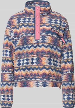 Columbia Regular Fit Pullover mit Logo-Patch Modell Helvetia