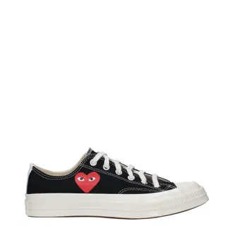 Comme Des Garçons Comes des garçons baskets converse man tissu noir