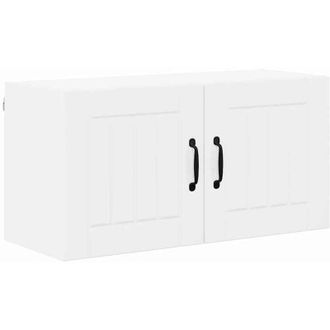 vidaXL Küchenschrank Hochglanz Weiß 80 x 31 x 40 cm Holzwerkstoff vidaXL