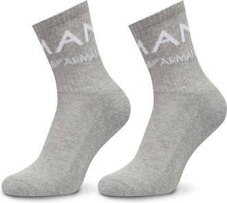 Emporio Armani Lange Socken Emporio Armani Underwear 292303 4F227 00948 Grau