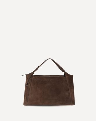 Brunello Cucinelli Sartorial suede Shoulder Bag Female UNI