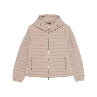 Moorer Femme, Vestes, Beige, Taille: 40 FR Outerwear Moorer