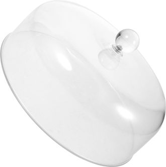 Cabilock Praktische Transparente Tortenhaube aus Runde Lebensmittelabdeckung Staubdicht Leicht für Zuhause Partys und Hotels Langlebig und Einfach zu Reinigen