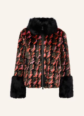 Marc Cain Kunstfell-Jacke orange