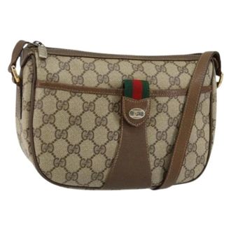 Gucci Sac bandouli&egrave;re vintage Pre-owned - Femme - Pre-owned - Beige - Taille: ONE Size