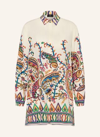 Etro Etro Hemdbluse Aus Seide weiss