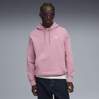 Puma WARDROBE ESS Relaxed Hoodie Herren, Kleidung, Rosa, M