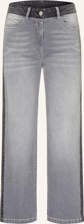 Sportalm Cropped Jeans Mit Schmucksteinen grau