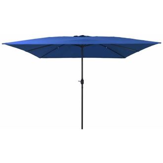 vidaXL Vidaxl - Parasol de jardin Azur 295 x 295 x 245 cm Polyester, Acier