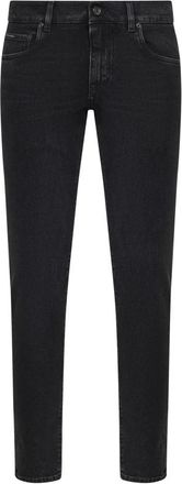 Dolce & Gabbana Homme, Jeans, Noir, Taille: 2XL Jean Skinny Stretch