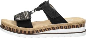 Rieker Femme, Chaussures, Noir, Taille: 38 EU Open Teen