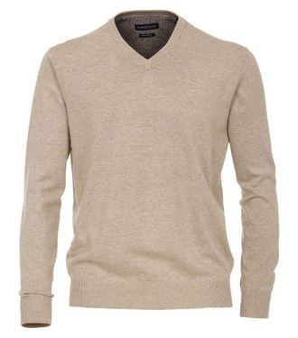 Casamoda V-Ausschnitt-Pullover V-Ausschnitt PIMA-Baumwolle