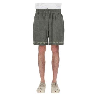 Isabel Marant Zilan Bermuda - - Shorts - Herren - Gr&uuml;n - S