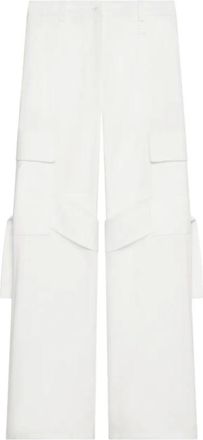 Courr&egrave;ges Femme, Pantalons, Blanc, Taille: 40 FR Pantalon Chaps Utility en Coton