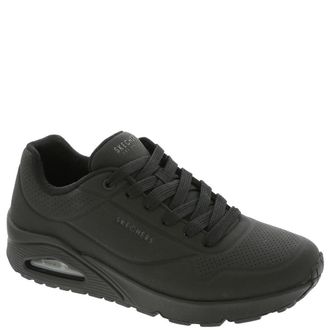 Skechers Herren UNO Stand On Air Sneaker, Black Durabuck/Trim, 41.5 EU Weit