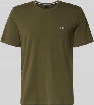 HUGO BOSS Regular Fit T-Shirt aus Baumwoll-Mix