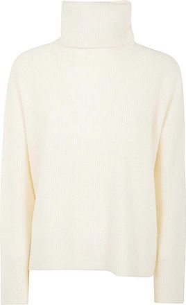 Fabiana Filippi Rollkragenpullover - Weiß