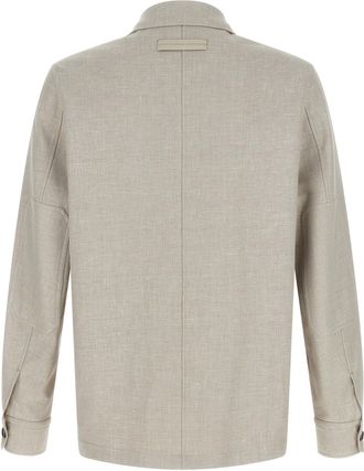 Ermenegildo Zegna Crossover Overshirt - Beige