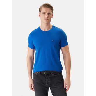Tommy Hilfiger T-Shirt MW0MW10800 Blau Slim Fit