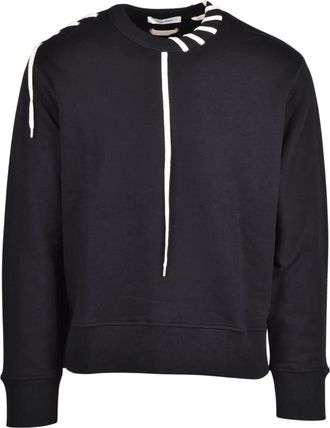 Craig Green Homme, Sweatshirts et sweats &agrave; capuche, Noir, Taille: M Felpa Girocollo