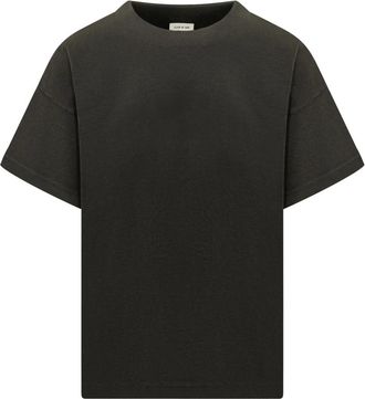 Fear of God Homme, Tops, Noir, Taille: XS Clean Neck SS Tee