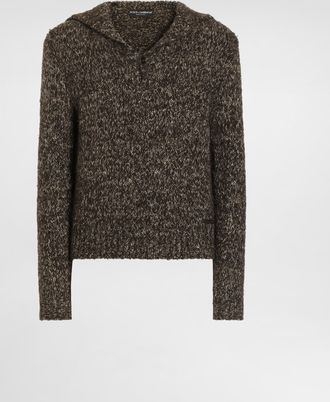 Dolce & Gabbana Polohemd Aus Alpakamischung - Mann Strickwaren 60