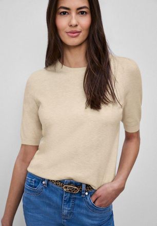 Street One Strickpullover mit Rundhalsausschnitt