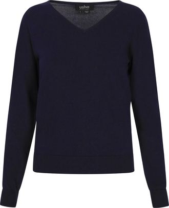 Usha Pullover Frauen Marine