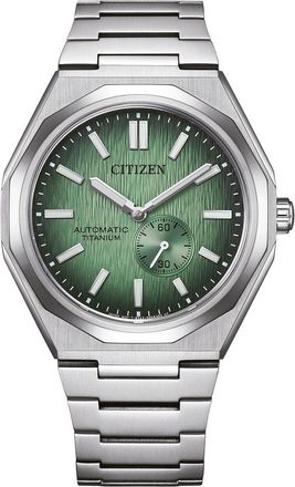 Citizen Super Titanium Zenshin 60 gr&uuml;n Herrenuhr NK5020-58X