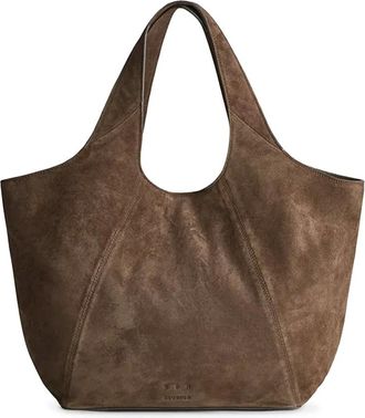 Copenhagen Sac CPH 582 en daim vintage - Femme - Sacs - Brun - Taille: ONE Size