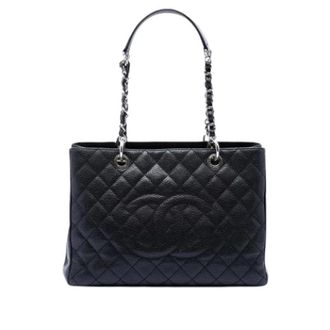 Chanel Pre-owned Grand Shopping Tote - - Pre-owned - Damen - Schwarzk - ONE SIZE