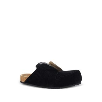 Balenciaga Mens Slip-On Sneakers Black Leather Calf Trainers