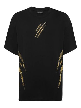 Plein Sport t-shirt en coton - Noir