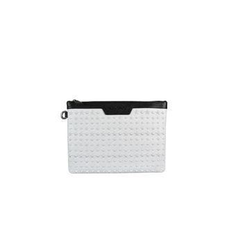 Jimmy Choo London Pre-owned Derek Clutch Bag - - Pre-owned - Herren - Wei&szlig; - ONE SIZE
