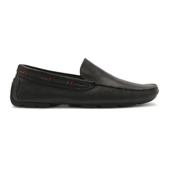 Kazar Schwarze Mokassins mit roten Akzenten - - Shoes - Herren - Schwarzk - 43 EU