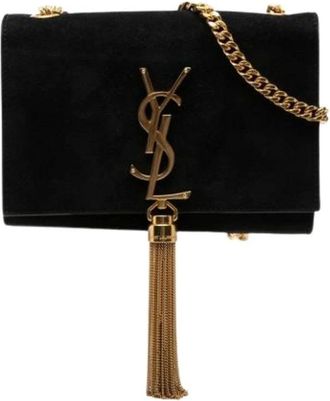 Saint Laurent Sac bandouli&egrave;re vintage doccasion - Femme - Pre-owned - Noir - Taille: ONE Size
