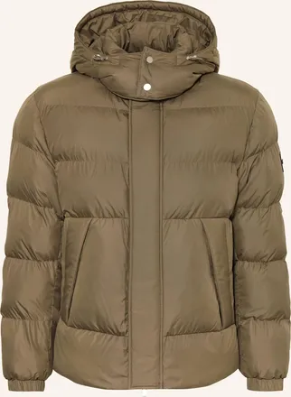 HUGO BOSS Steppjacke Corbinian Mit Abnehmbarer Kapuze braun