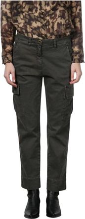 Mason's Marlene Cargo - Femme - Pantalons - Vert - Taille: 40 FR