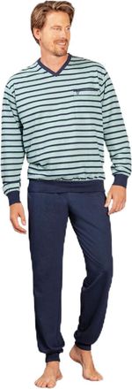 Hajo Schlafanzug mit B&uuml;ndchen, Klima-Light