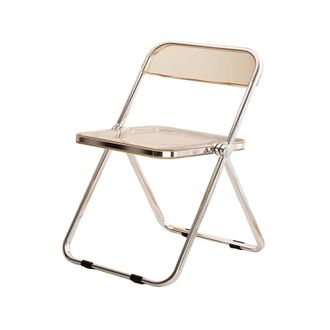 Generic Klappstuhl Camping Leicht Klein Faltbar Hoher Belastbarkeit Klappst&uuml;hle Garten mit Lehne Keine Montage Erforderlich f&uuml;r Partys Hochzeiten Picknick(Kha