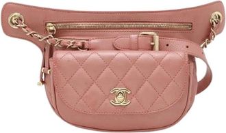 Chanel Pre-owned Vintage Belt Bag - Femme - Pre-owned - Rose - Taille: ONE Size