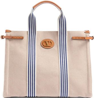 Valentino Garavani Antibes Tote Bag - Nude