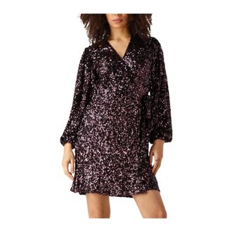 Notre-V Lila Mini Kleid Nv-Elena - - Dresses - Damen - Lila - XL