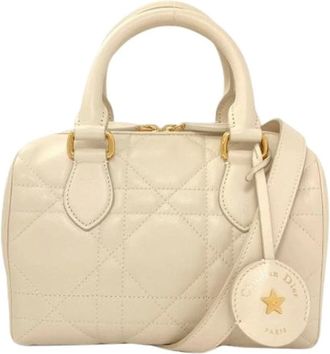 Dior Sac &agrave; main vintage Pre-owned - Femme - Pre-owned - Beige - Taille: ONE Size