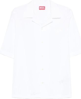 Diesel Homme, Chemises, Blanc, Taille: S Short Sleeve Chemises