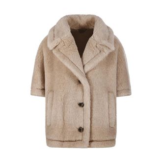 Max Mara Corvino Cape - - Jackets - Damen - Beige - M/L