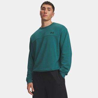 Under Armour Rival Lightweight Oberteil mit Rundhalsausschnitt f&uuml;r Herren Rack Gr&uuml;n / Schwarz XXL