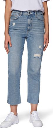 Mavi Damen New York Jeans, Light Ripped Denim, 27/28