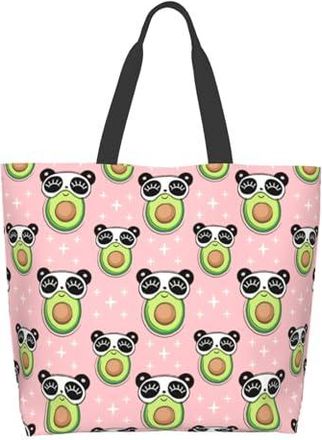 Generic Cute Avocado6 Sac &Agrave; Bandouli&egrave;re L&eacute;ger Tote Bag Grand Sac A Main Femme Pour Universit&eacute; Travail Voyage